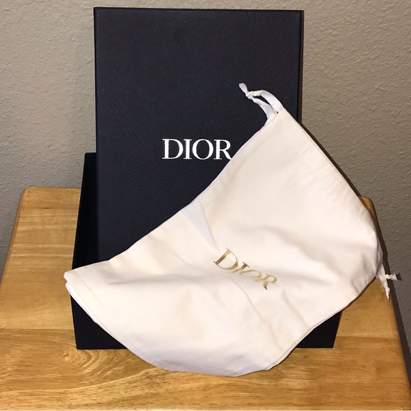 Dior | Shoes | Dior Box And Pair Of Dust Bags | Poshmark